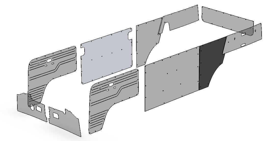 T2 Bay Window 1968-1979 Left Front Quarter Panel – VOLKYBARU